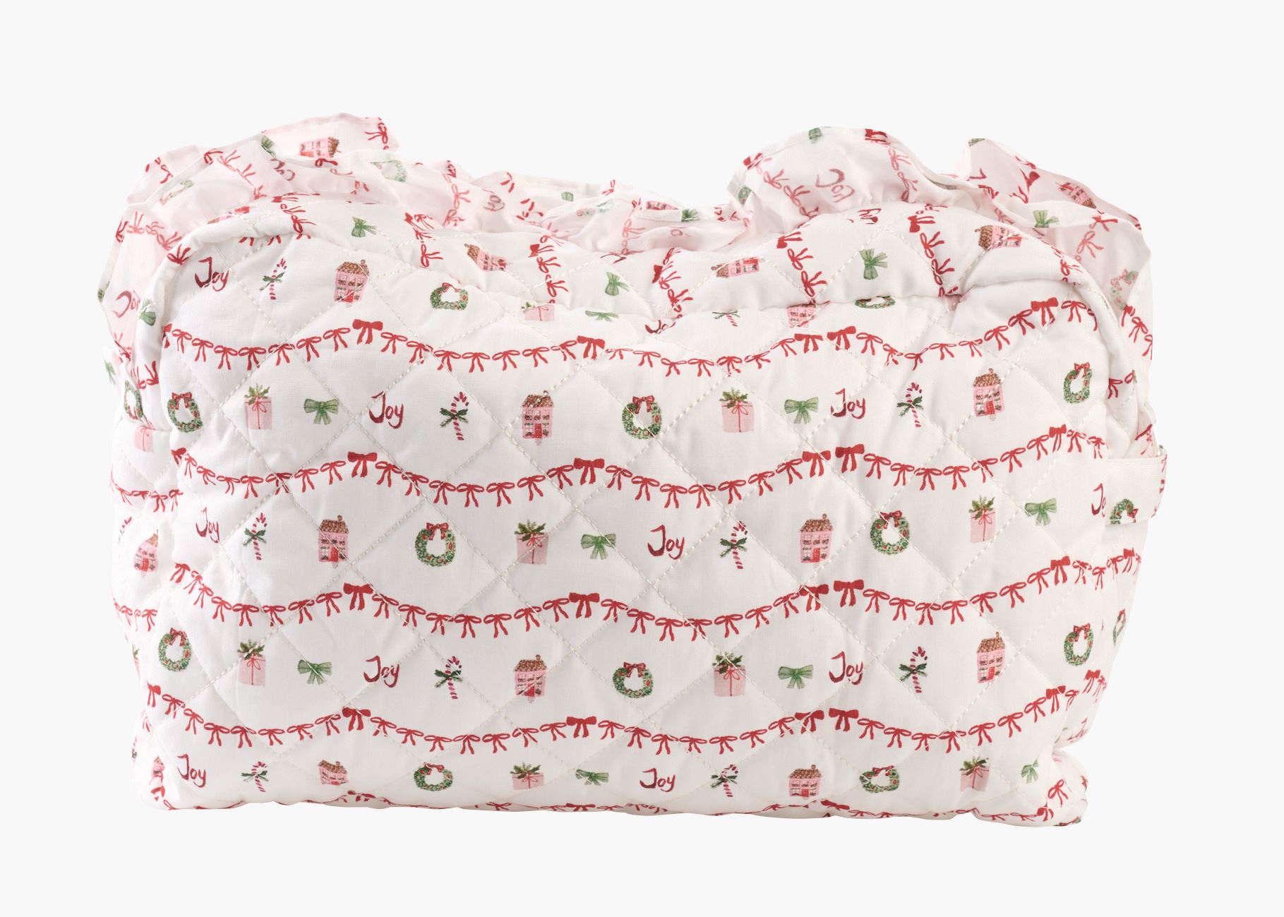 Joy stor neccessär multi/röd - Hemtex