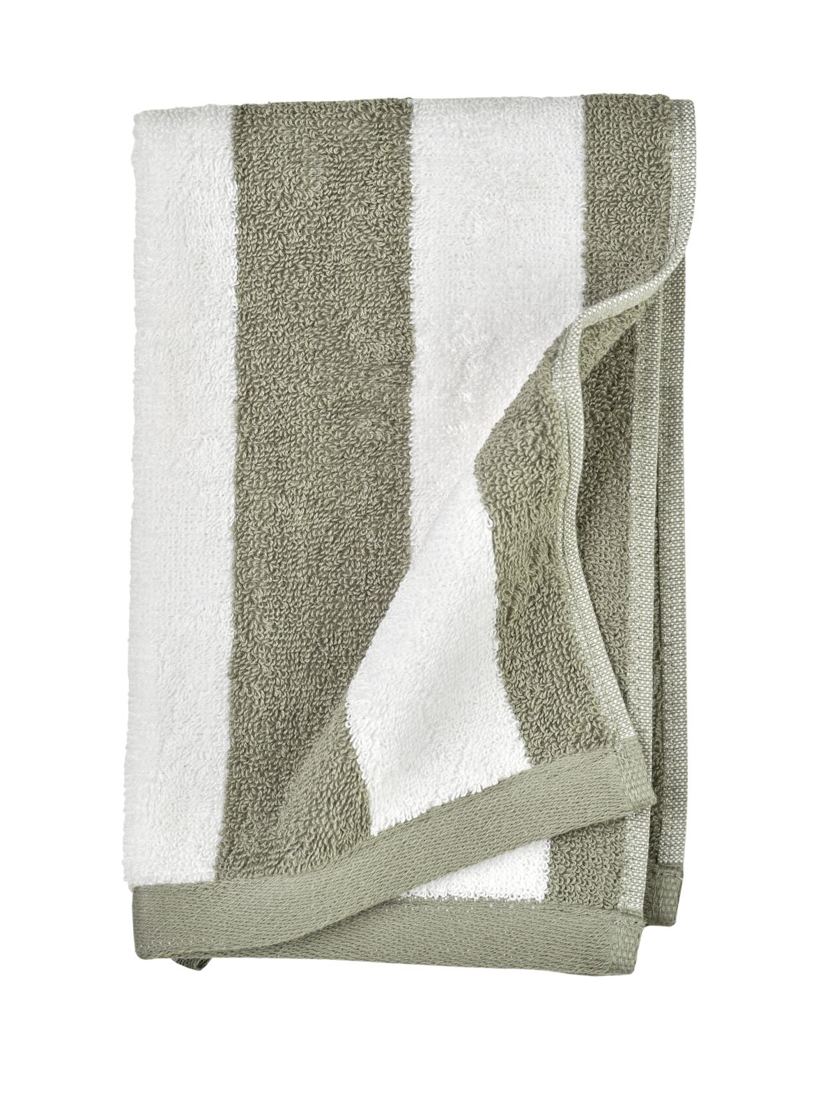 Living handduk multi/grön - Hemtex