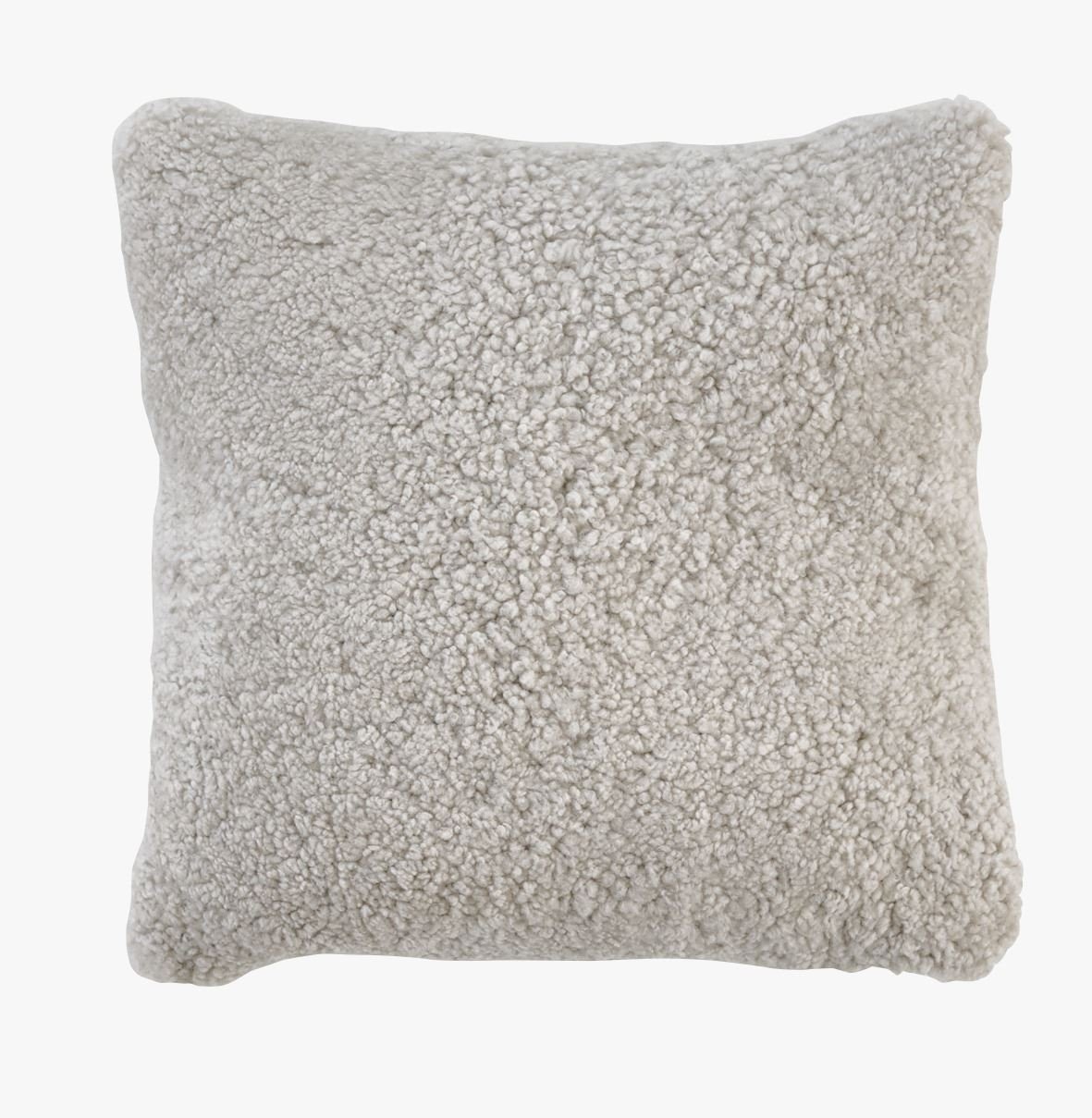 Curly wool kuddfodral natur - Hemtex